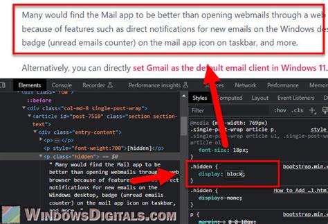 How To Unlock And View Hidden Content On Websites