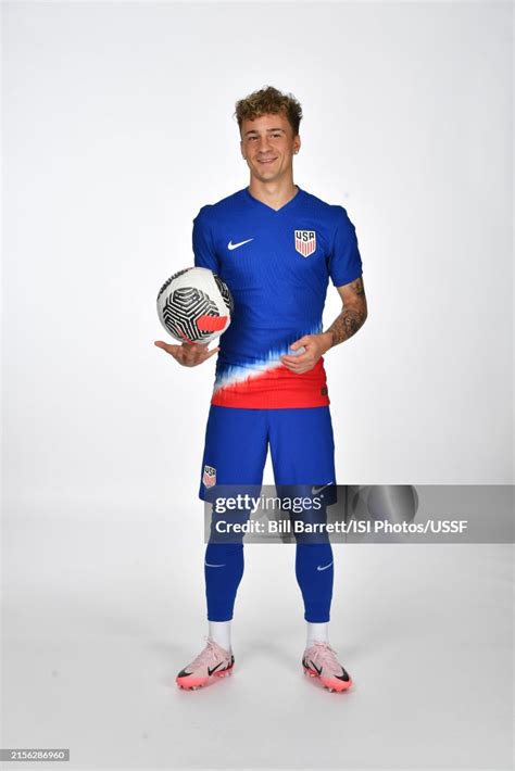 Griffin Yow Usmnt U23 Poses For A Portrait On June 4 2024 In Kansas