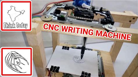 CNC Machine Working CNC Writing Machine Arduino Projects In Hindi Think Today YouTube