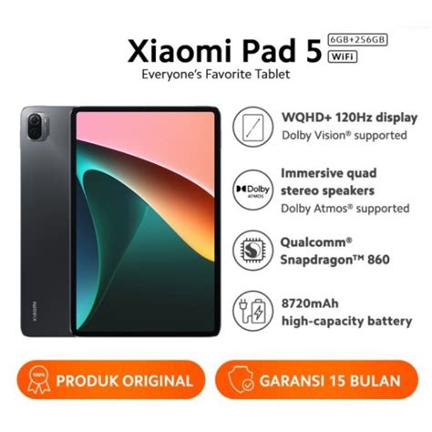 Jual Xiaomi Pad Wifi Gb Gb Smart Tablet Shopee Indonesia
