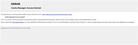 Need Help With Cachemgr Cgi Squid Server Webmin Virtualmin Community