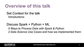 Tactical Data Science Tips Python And Spark Together PPT