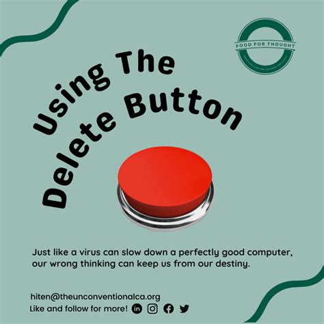 Using The Delete Button