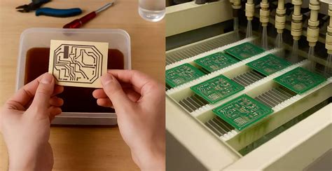 PCB Etching Process Explained DIY Methods Vs Industrial Techniques