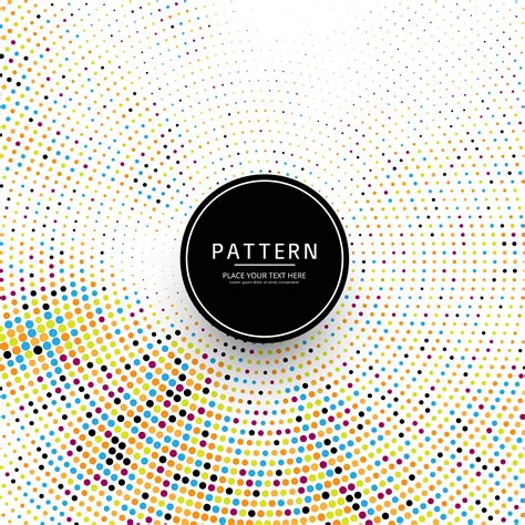 Abstract Colorful Dotted Pattern Design 241517 Vector Art At Vecteezy