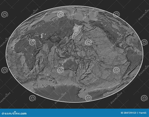 Okhotsk Tectonic Plate Bilevel Fahey Boundaries Stock Illustration Illustration Of Plate