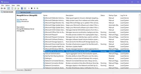 Mongodb Server Mongod Configurations