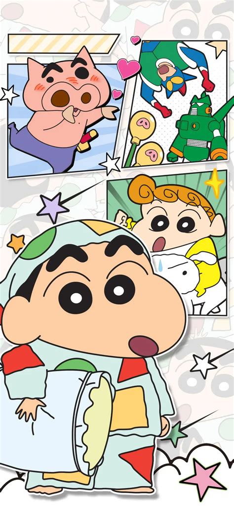 01242 蜡笔小新高清无水印小壁纸 知乎