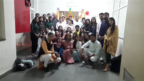 Celebrating Happy Diwali In Dcrust University Happy Diwali To All Youtube