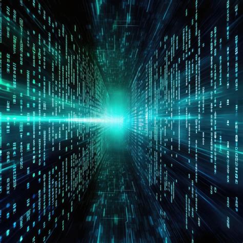Premium Ai Image Binary Background