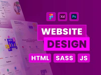 Psd Xd Figma Html Css And Responsive Website Design Upwork