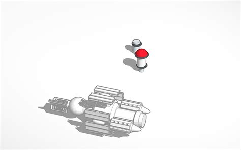 3d Design Rocket Tinkercad
