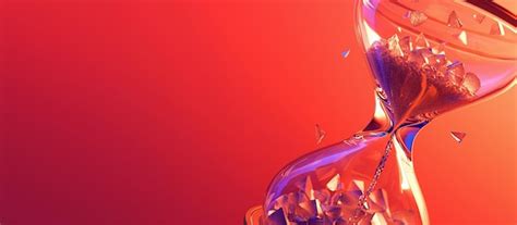 Premium Photo Ruby Sands Time In A Salted Hourglass Watch