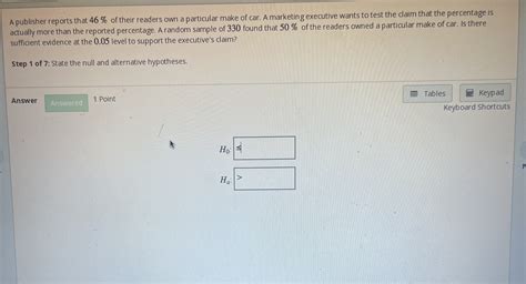 Solved Step 2 Find The Value Of The Test Statistic Round