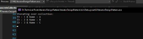 Iterator Design Pattern In C StudySection Blog