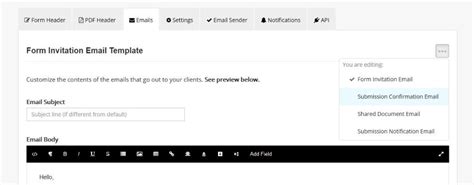 sending a confirmation email when a form is submitted support and resource hub