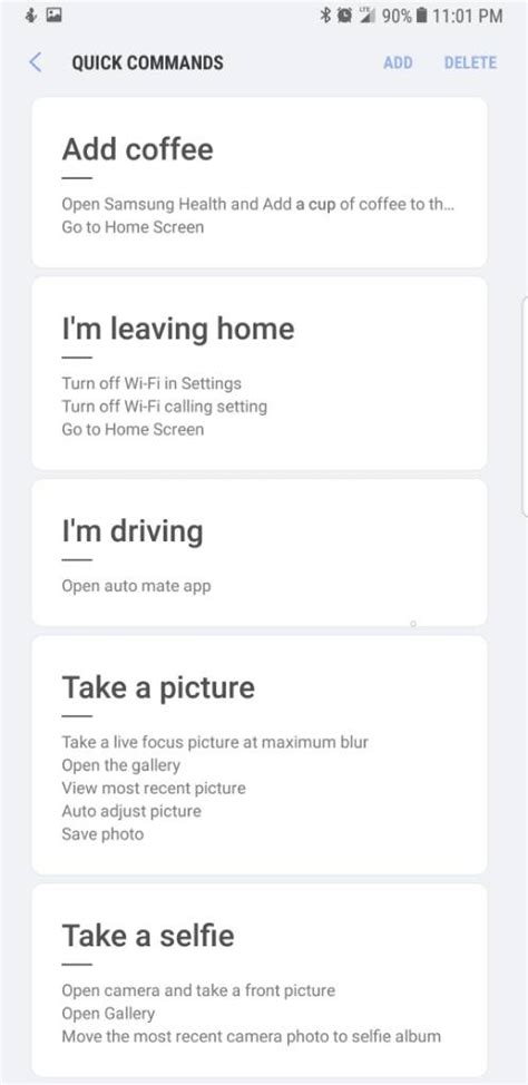 Show Us Your Bixby Quick Commands Android Central Forum