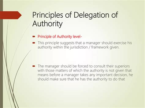 Delegation Of Authority And Decentralization Pptx