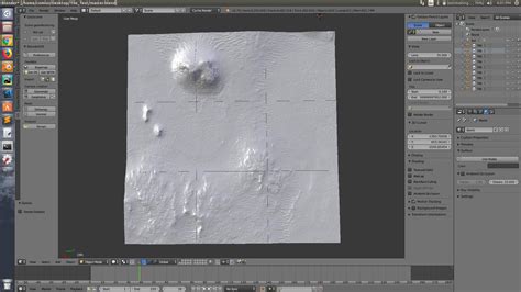Modeling Unexpected Gaps Between Linked Mesh Objects Using BlenderGIS Addon Blender Stack