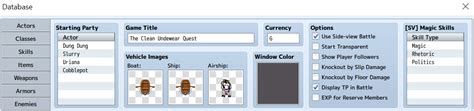 mv how do i remove tp and mp bars rpg maker forums