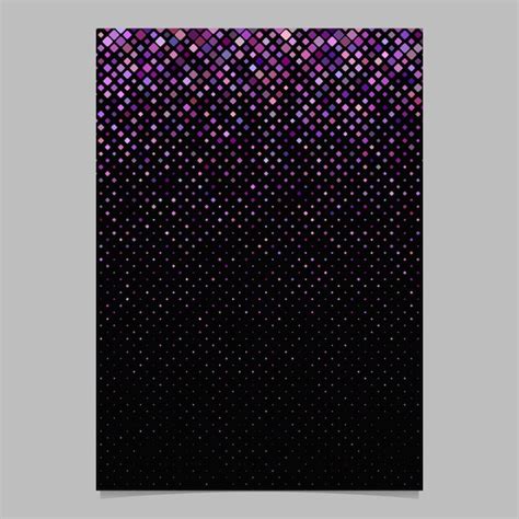 Premium Vector Diagonal Square Pattern Flyer Template