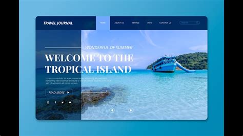 How To Build Travel Website From Scratch Using Html Css Javascript Build A Crazy Website In
