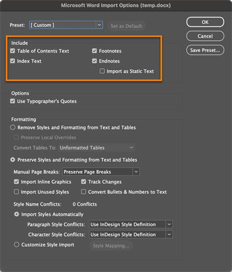 Solved How To Import A Word Docx File Into Indesign With Adobe