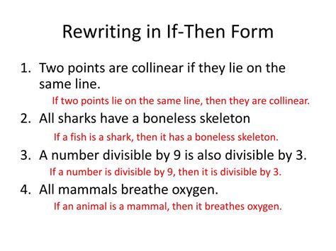 Ppt Understanding Conditional Statements In Geometry Definitions And