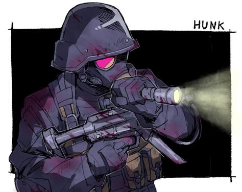 Hunk Resident Evil And 1 More Drawn By Rokkoron Danbooru