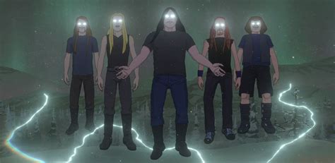 Water Minimalistic Dethklok Drowning