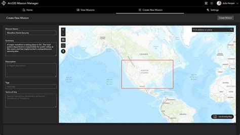 Situational Awareness Critical Incident Mapping Software ArcGIS Mission