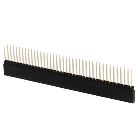 Probots 40×2 Header Pin 2 54mm Straight Long Female Strip Connector Buy Online Buy Online India