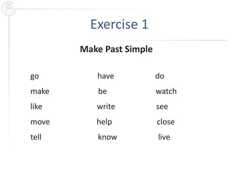 PPT Past Simple Exercises PowerPoint Presentation Free Download ID