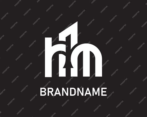 Plantilla de diseño del logotipo de la letra rm | Vector Premium