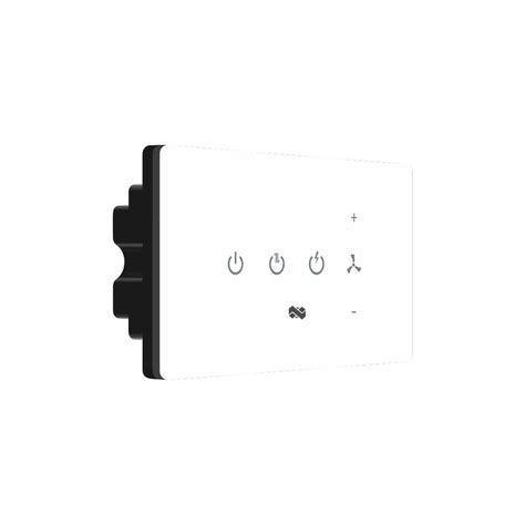 Iotics Smart Wifi Board 3 X Switch And 1 Fan Module Touch Ir Remote App Control Voice Control