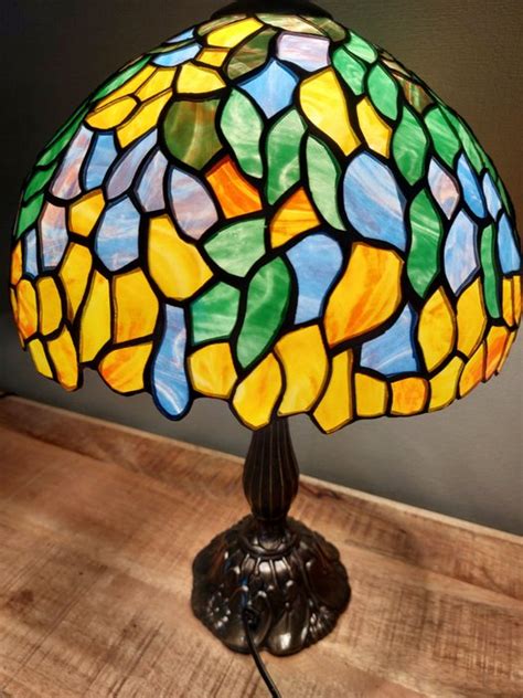 Table Lamp 1 Glass Stained Glass Catawiki Table Lamp 1 Glass Stained Glass Catawiki