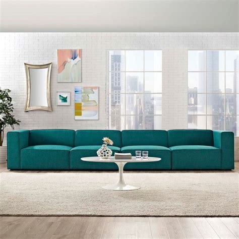 Modway Mingle 4 Piece Sectional Sofa From Aed 1849 A To Z Furniture