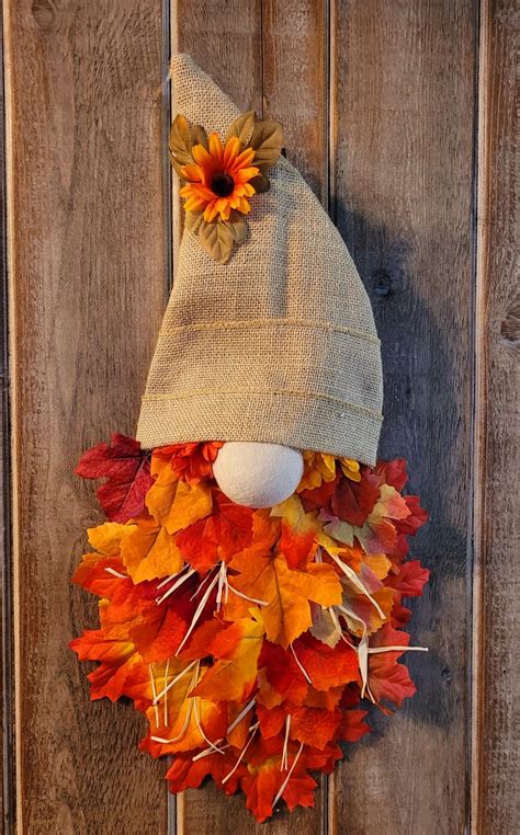 How To Make An Easy Gnome Scarecrow Wreath Artofit