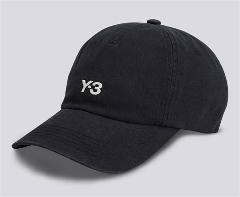 Y 3 Y 3 Dad Cap Black Vegnonveg