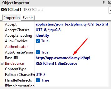 Cara Akses API Dan Parsing JSON Dengan Delphi REST Client