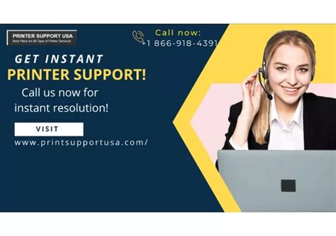 PPT Printer Support USA PowerPoint Presentation Free Download ID 11611340