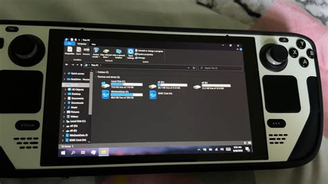 I Turned My Steam Button To Show Desktop And And ••• Button To Keyboard R Steamdeck