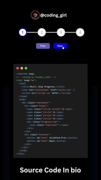 Muti Step Process 💥 Coder Computerprogrammer Html Codinglover Css Coderslife Shortvideo