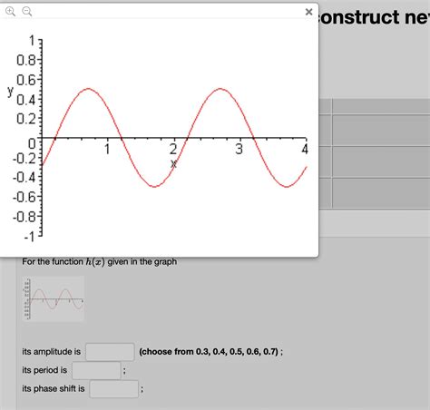 solved for the function h x ﻿given in the graphits
