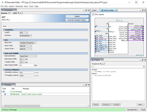 Fft Ip Core Input And Output Number Format Intel Community