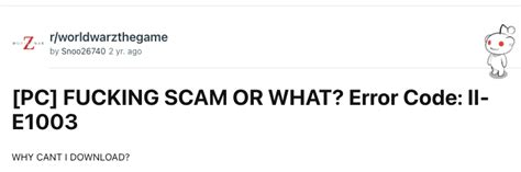 How To Fix Epic Games Error Code Ii E1003