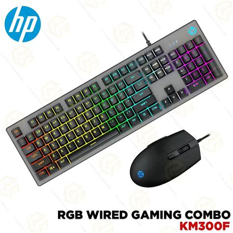Hp Rgb Wired Gaming Keyboard Combo Km F