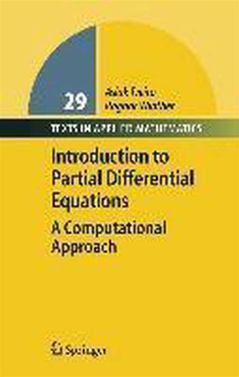 Introduction To Partial Differential Equations 9783540225515 Aslak Tveito Boeken