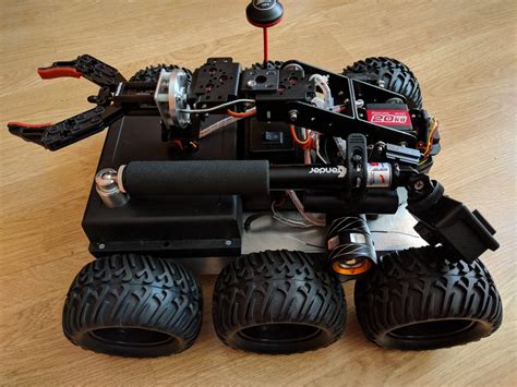 Remote Controlled 6wd All Terrain Robot 10 Steps With Pictures Instructables