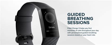 Fitbit Charge 3 Fitness Activity Tracker Graphiteblack
